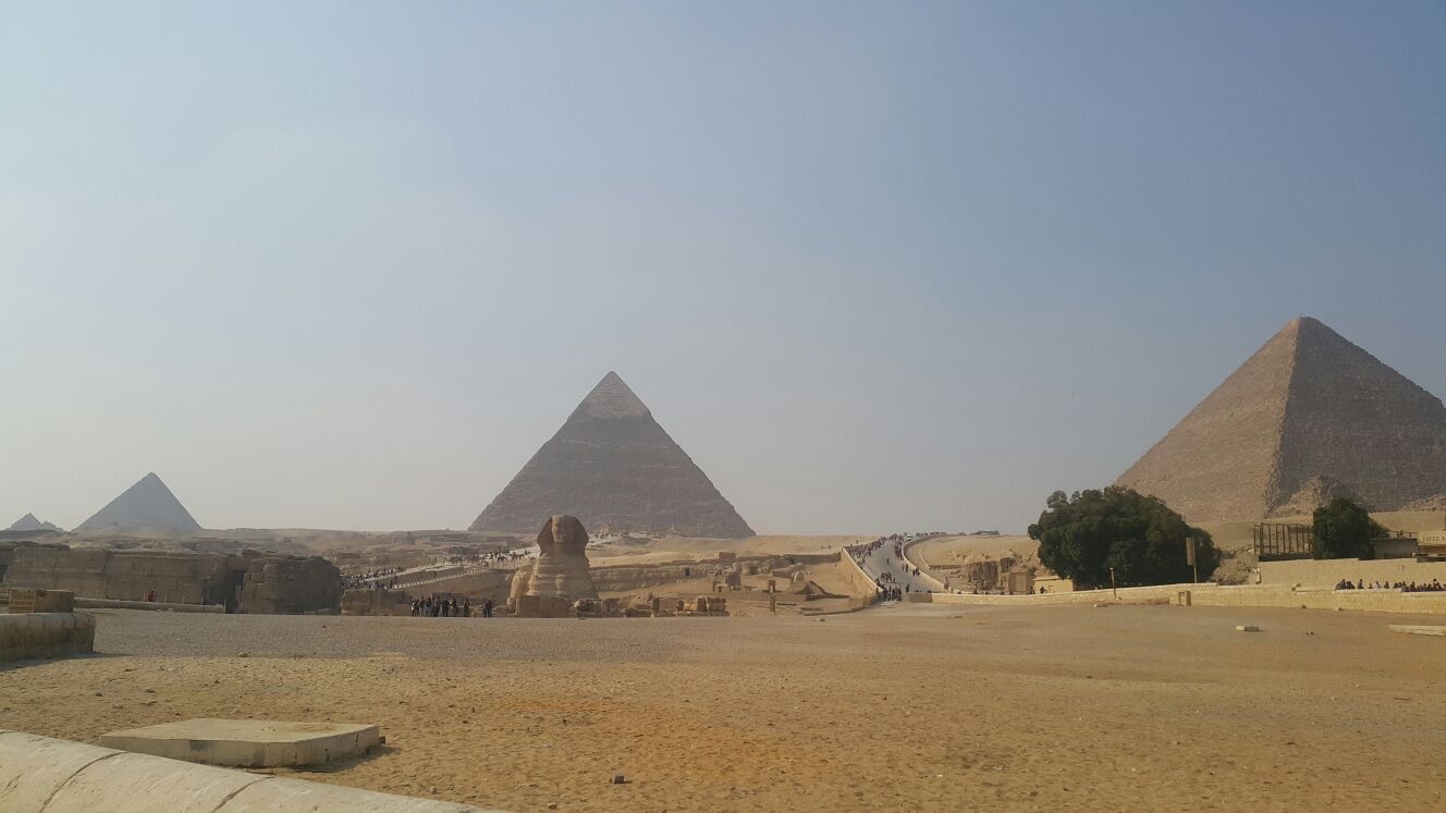 Egyptian Pyramids in Cairo, Africa