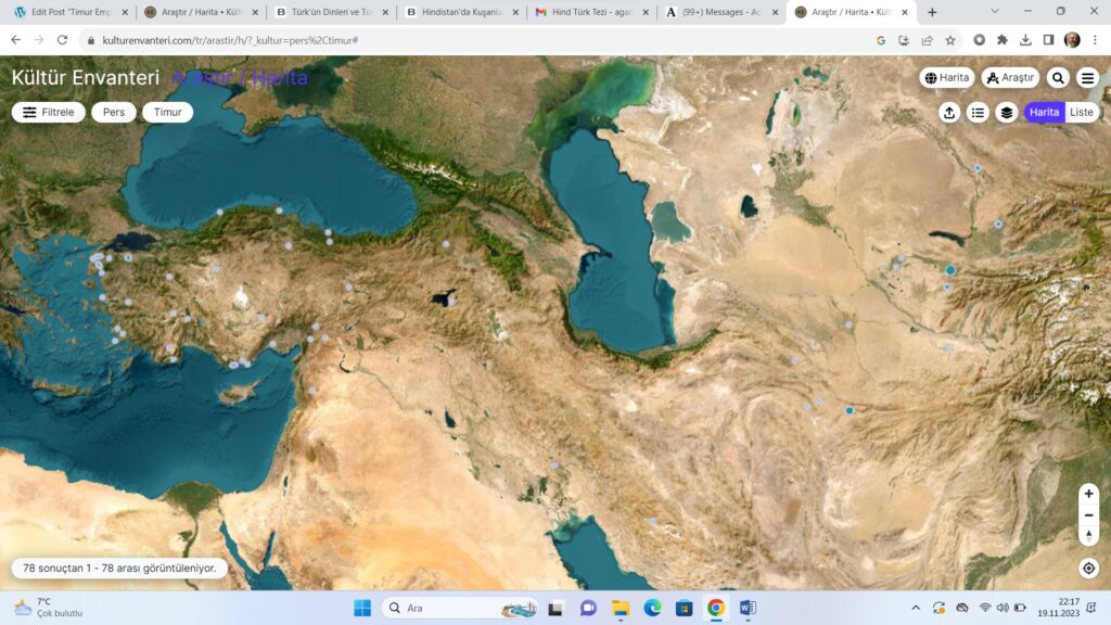 Timur Empire Cultural Heritage